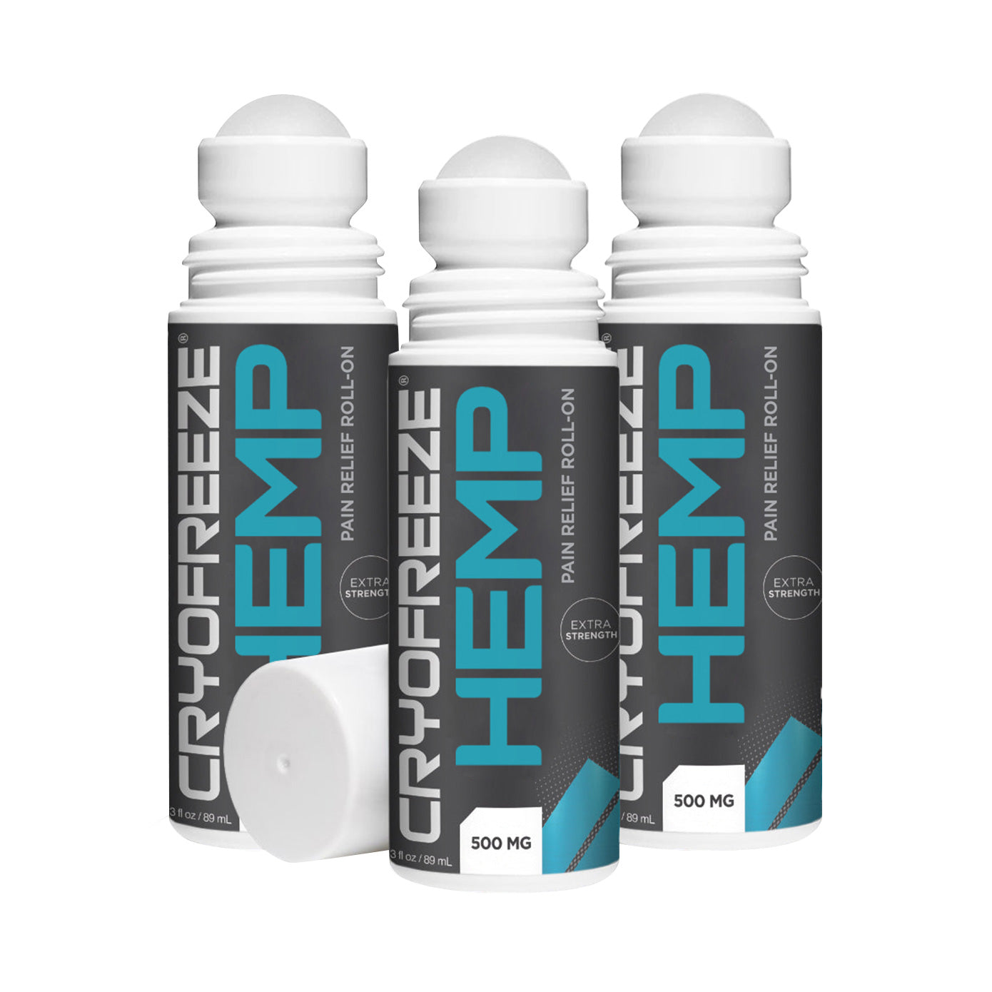 CRYOFREEZE® Hemp CBD Roll-On | Extra Strength - Omax Health