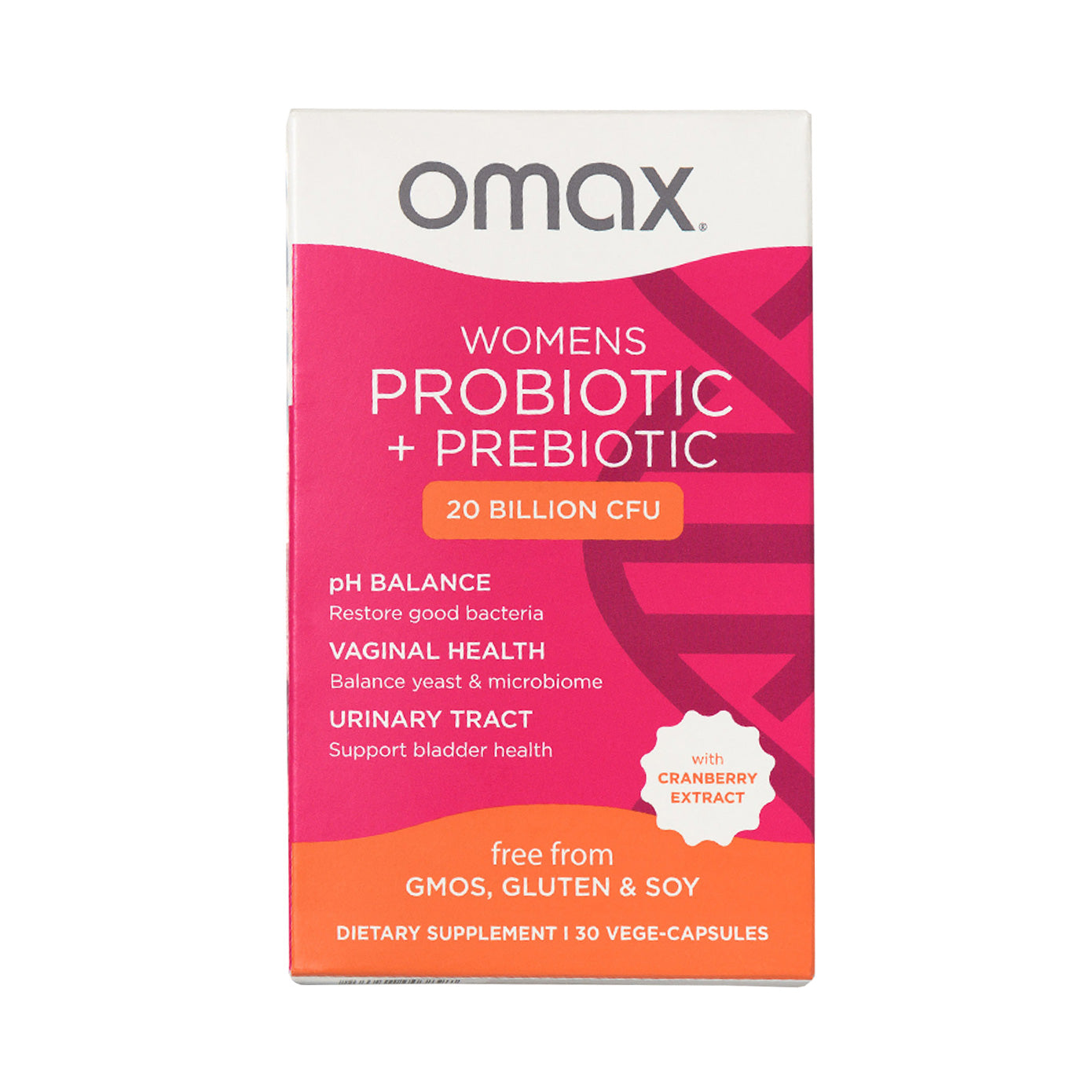 OMAX® Triple Action Womens Probiotic | with Cranberry Extract - Omax Health