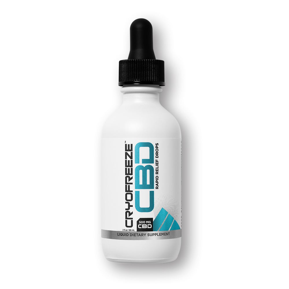 CryoFreeze® CBD Oil Rapid Relief Drops - Omax Health